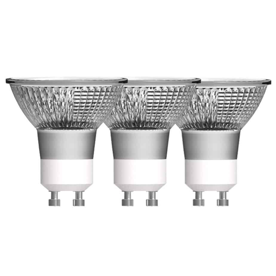 4W GU10 4000K LED reflectorlamp 3-pack